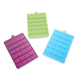 KJHBV 3pcs Silicone Ice Box Sphere Ice Mold Pet Treat Container Tiny Ice Maker Ice Cube Case Silicone Ice Cube Tray Ice Grid Maker Ice Mold Mould Ice Silicone Mold Ice Making Tray Manual