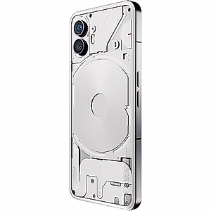 Nothing Phone 2 5G Dual 512GB 12GB RAM Unlocked (GSM Only | No CDMA - not Compatible with Verizon/Sprint) Global, NGP Wireless Charger Included – White