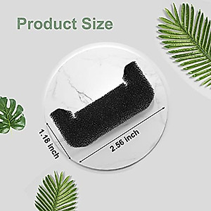 8/12 Pack Foam Filters for Cat Water Fountain, Cirfifth Sponge Cat Fountain Filters, Pet Fountain Filter Replacement (8 Pack)