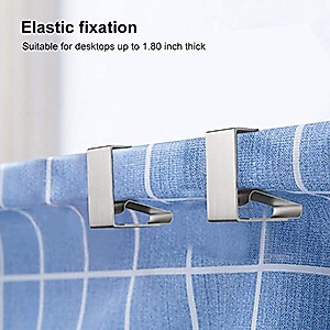 Snader - Tablecloth Clips for Outdoor Tables - 8 Pack Stainless Steel Clips for Outdoor Table Cloth Holders Llifetime Picnic Tables, Home, Kitchen, Restaurant, Weeding, Picnic, Patio and Party