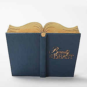 Disney Traditions by Jim Shore “Beauty and the Beast” Storybook Stone Resin Figurine, 6”