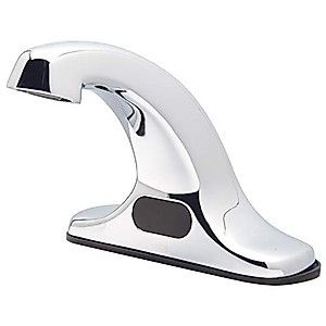 Zurn Z6915-XL-CWB AquaSense 4" Base Centerset Sensor Faucet with 0.5 GPM Aerator, Connection Wire in Chrome