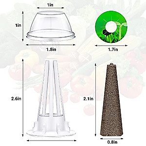 Anyangjia Seed Pods for AeroGarden,120P Hydroponic Garden Accessories Hydroponics Supplies (120P)