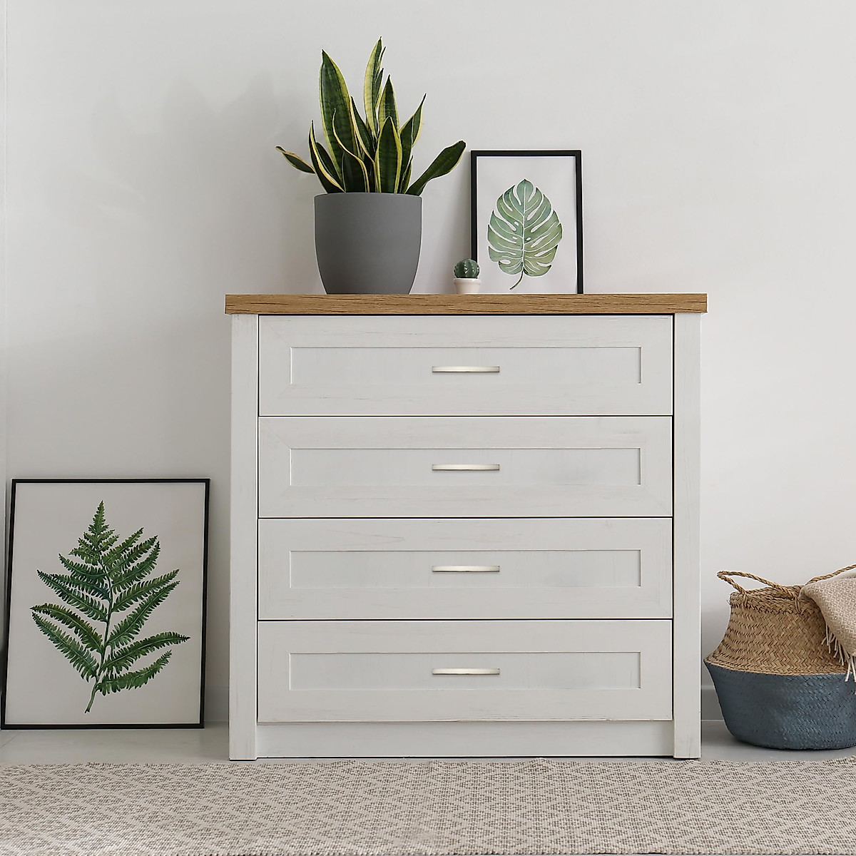 Ravinte Decor 30 Pack Cabinet Handles 3" Hole Center - Curved Cabinet Pulls Brushed Nickel Drawer Pulls for Kitchen Cabinet Cupboard Solid Pulls for Dresser Drawer Arch Cabinet Hardware