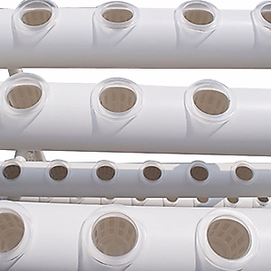 3 Layer Hydroponic Grow Kit Earthless Plant Growing Systems Vegetable Tool Grow Kit 108-Locations Hydroponic System for Garden