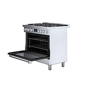 Bosch 800 Series HGS8655UC 36 Inch Freestanding Gas Range