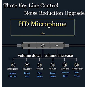 Earphone Stereo USB-C Headphones, USB Type C in-Ear Earbuds Hi-Fi Digital DAC Bass Noise Cancelling Headsets w/h Mic & Remote Control for Samsung Google Pixel Pad Pro 2022 OnePlus