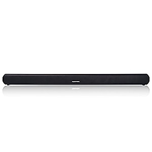 Toshiba 2.0 Channel Bluetooth Soundbar TV Speaker: Sound Bar with Optical, AUX, USB Inputs & Remote Control