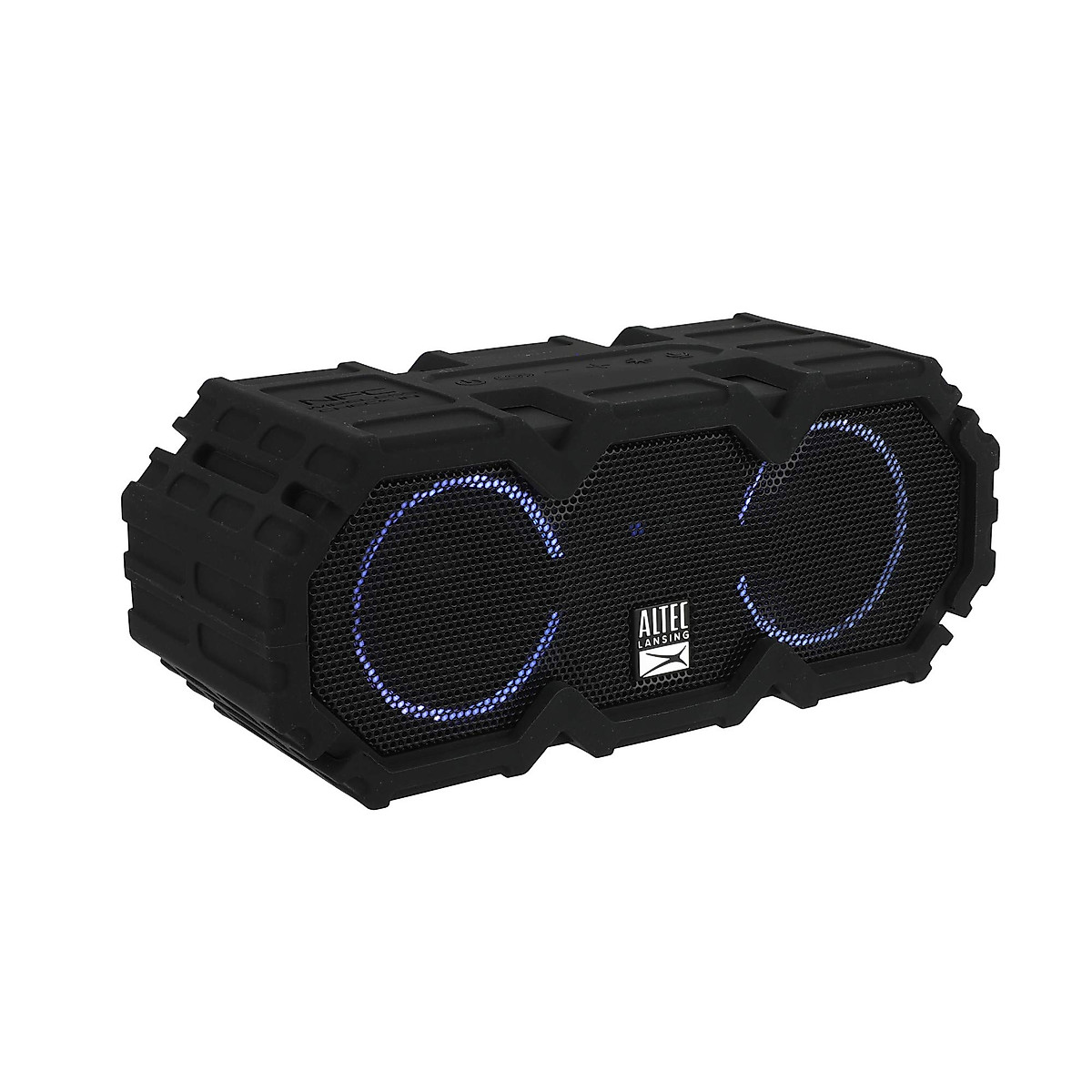 Altec Lansing LifeJacket 3 - Waterproof Bluetooth Speaker, Wireless & Portable Speaker for Travel & Outdoor Use, 30 Hour Playtime & 50 Foot Range, Black