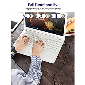 Mangotek USB C to Lightning Adapter, Apple MFi Certified Lightning Female to USB C Male Adapter Headphone Audio Connector for iPad/MacBook/USB C Phones, Not Support Charging nor Data Transfer