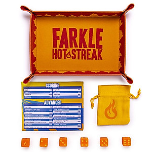Farkle Hot Streak Dice Game Set - New Edition!