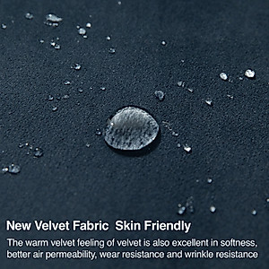 Belffin Velvet Back Cushion for Modular Sofa Rectangle Throw Pillows Soft Back Cushion (Blue)