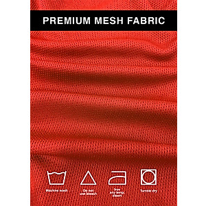 Starting 5 Mens Basketball Shorts with Pockets, Active Athletic Performance Gym Workout Shorts for Men Workout Shorts, 4 Pack (as1, Alpha, x_l, Regular, Regular, Red/White/Black/Royal)