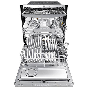 Samsung DW80B7070AP 42 dBA Bespoke Smart Dishwasher - Bespoke Panel Ready