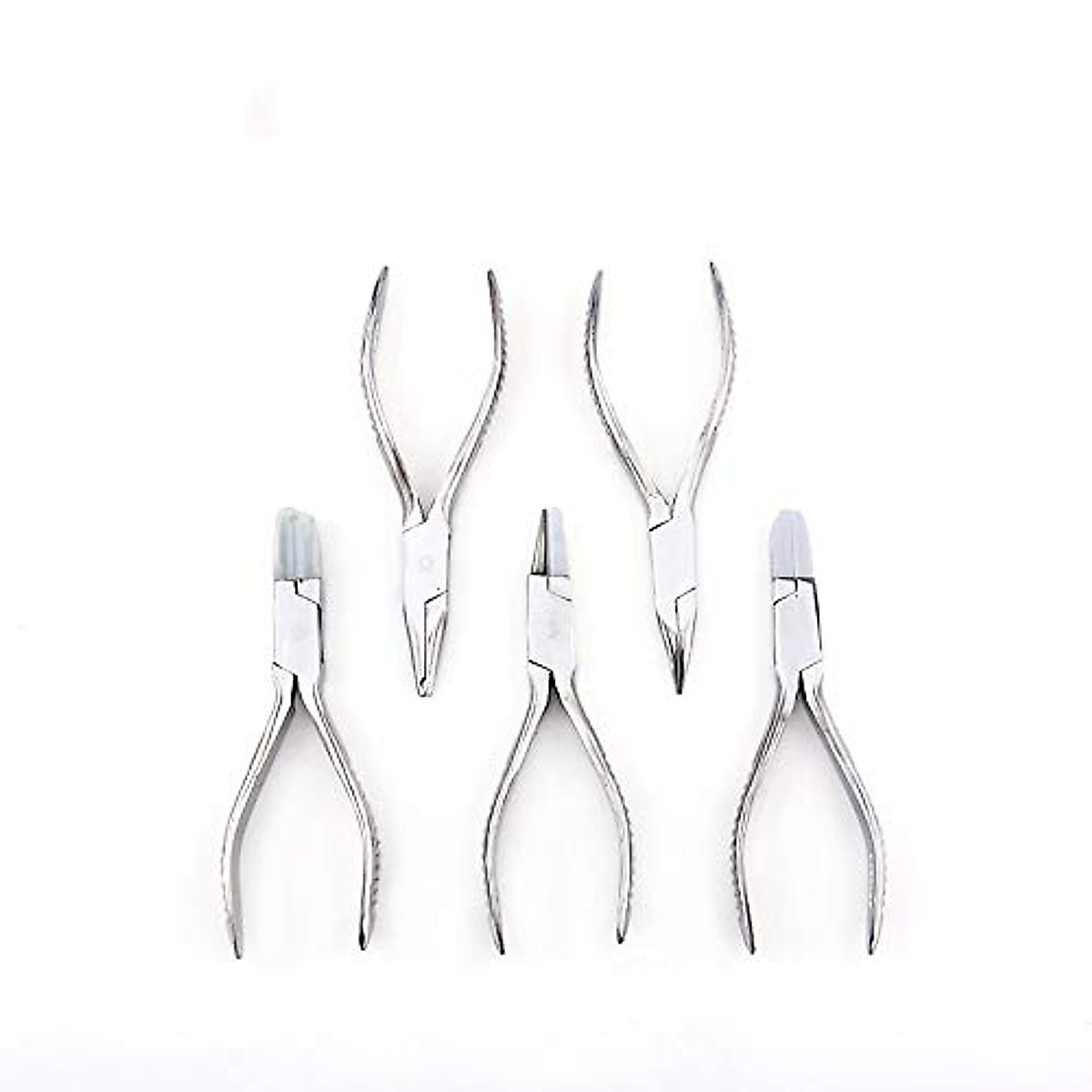 Eyeglasses Repair Set,7pcs Eyeglasses Pliers + Screwdriver Stainless Steel Optic Eye Glasses Optician Eyeglasses Frame Repair Optical Pliers Tools Kit withBlack Pouch Bag Glasses Shop useBy dhoptical