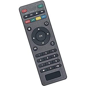 WINFLIKE Replacement Remote Control fit for Android X96 Mini TV Box Media Player X96 Mini X96 MAX X92 H96 H96 Mini H96 MAX H96 PRO M8 M8C M8N T95M 95N T95X MX9 MXQ M10 M12 M12N MX10 M9C M10 T95M T95N