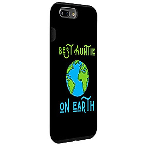 iPhone 7 Plus/8 Plus Best Auntie On Earth Aunt Day Fun Women Mothers Aunt Aunts Case