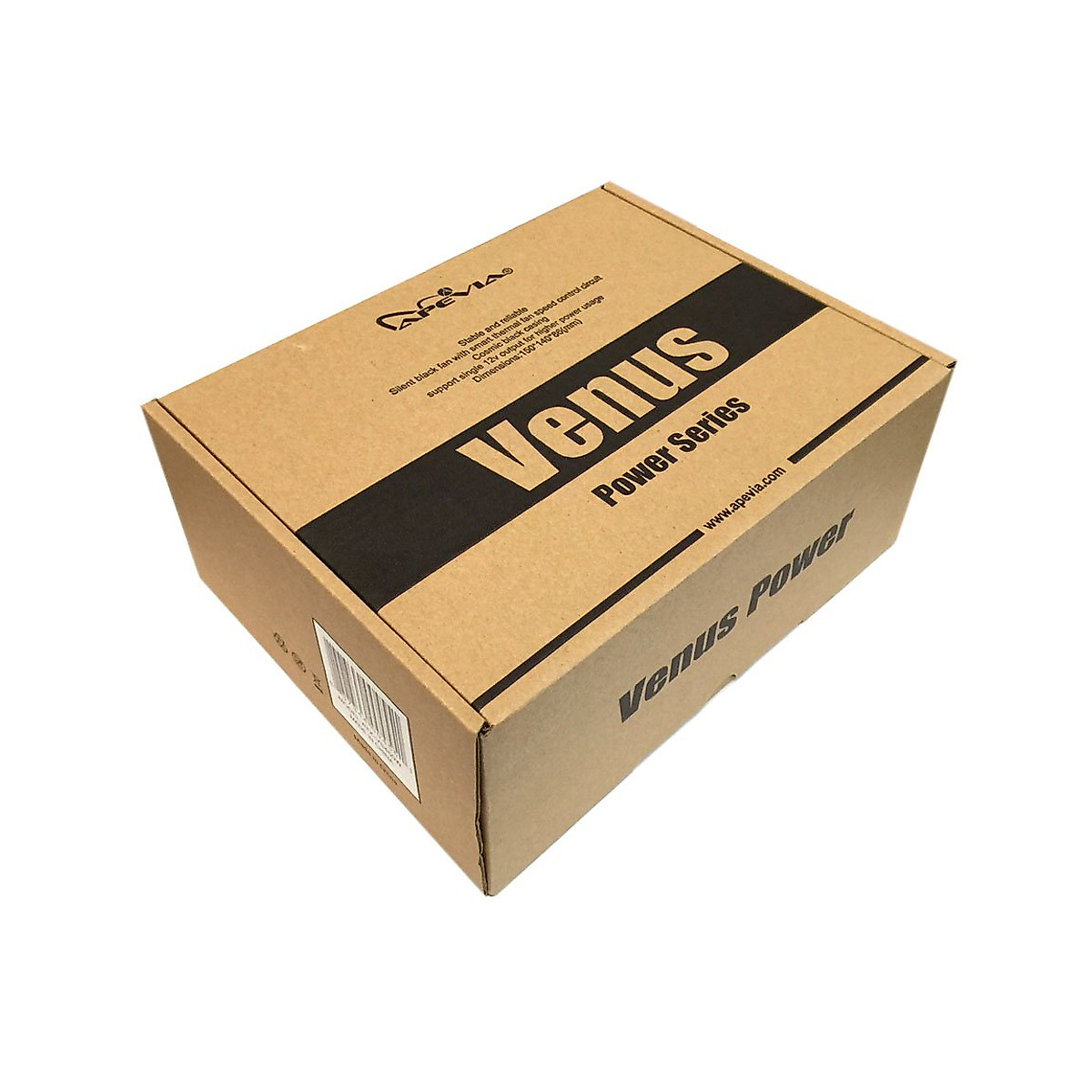 APEVIA ATX-VS450W-10 Venus 450W ATX Power Supply with Auto-Thermally Controlled 120mm Fan, 115/230V Switch, All Protections (10-pk)