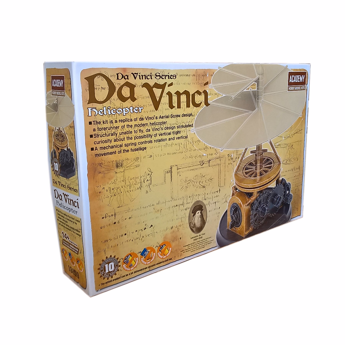 Academy Da Vinci Machines Series Helicopter - #18159 by Academy Models