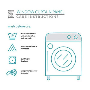 Lush Decor Baby Jungle Adventure Geo Blackout Window Curtain Single Panel, Gray