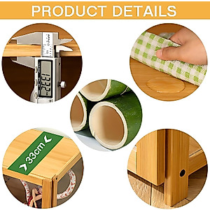 iusyugh 5-Tier Curio Display Cabinet, Storage Shelves with Acrylic Door, Collectibles Toy Organizers Rack & Display Shelf, Display Case for Playroom Bedroom Toddler's Room Kids Bookcase