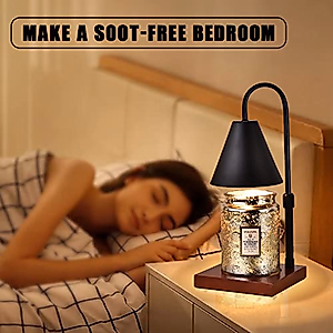 Candle Warmer Lamp with 50W Candle Warmer Bulbs, Compatible with Large & Small Jar Candles, Aromatic Candle Holders for Home Decoration,Unique House Warming Gifts…