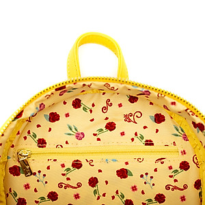 Loungefly Disney Beauty and the Beast, Princess Stories Series Belle Mini Backpack, Ballroom