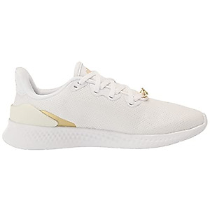 adidas Women's Puremotion Se Running Shoe, White/White/Black, 8