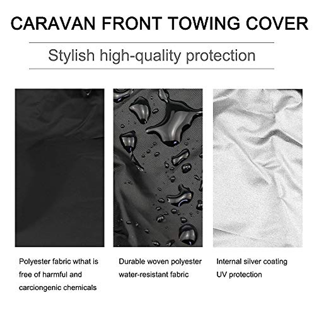 SUPTEMPO Fire Pit Cover Round for Fire Pit 22 Inch - 34 Inch, 420D Heavy Duty Fire Pit Cover, Outdoors Waterproof Windproof Anti-UV