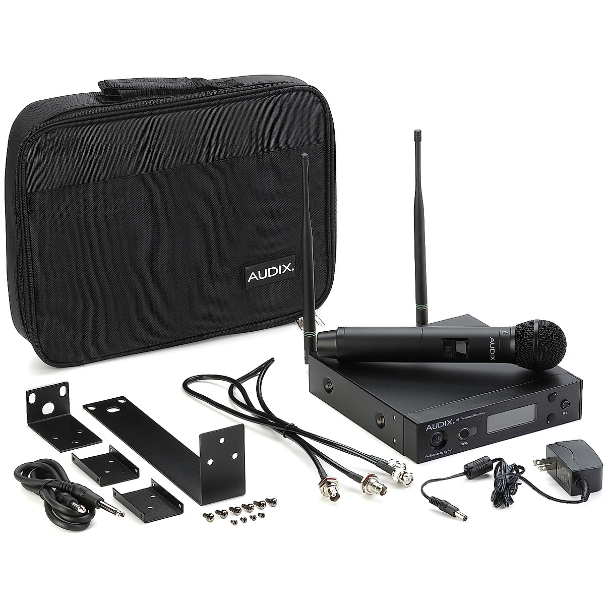 AUDIX AP61 OM2 Handheld Wireless Microphone System for Musical Performances and Public Speaking