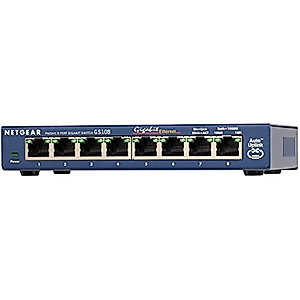 NETGEAR GS108NA ProSafe 8-Port Gigabit Ethernet Desktop Switch