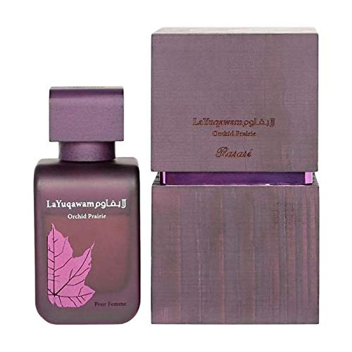 RASASI La Yuqawam Orchid Prairie Eau de Parfum Spray for Women, 2.5 Ounce