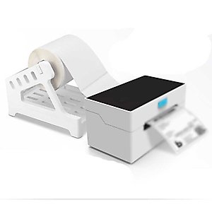 KXDFDC Shipping Label Address Barcode Sticker USB Thermal Printer for Windows OS Android iOS