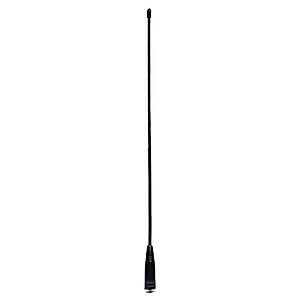 2 Pack AR-771 Tri-Band Radio 2M-1.25M-70CM (144-222-435Mhz) 15.1-Inch Whip Antenna SMA-Female for Baofeng UV-9S,BF-R3,UV-5RX3,UV-82X3,BTECH UV-5X3 Amateur Ham Two Way Radio