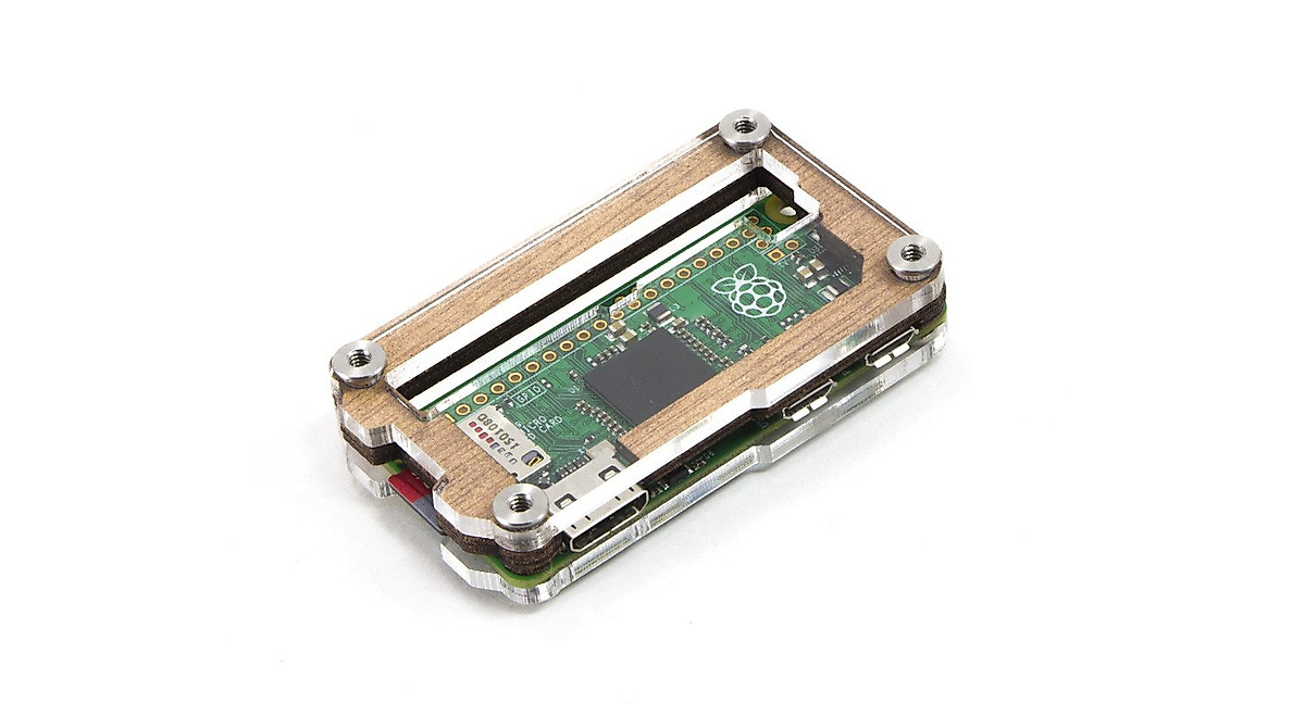 Zebra Zero Case for Raspberry Pi Zero - Wood Design