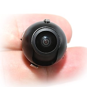 EWAY Mini Universal 360° Backup Rear Front Side View Car Camera Rotatable Mirror Flush-Mount AutoSafety Parking Reversing Cameras Metal Body