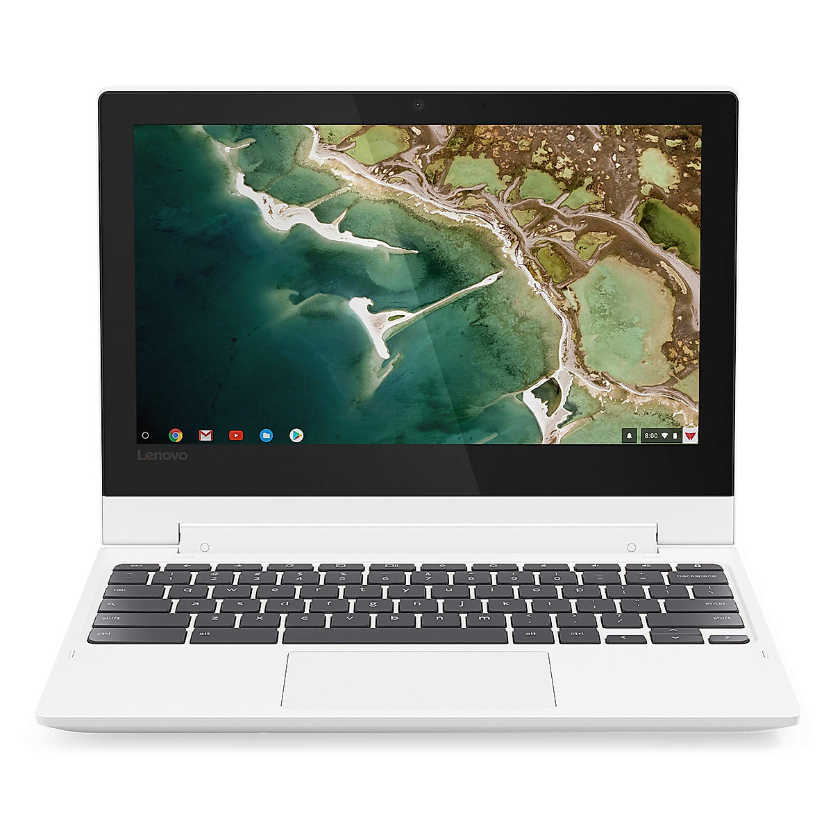 Lenovo Chromebook Flex 3 11" Laptop, 11.6-Inch HD (1366 x 768) IPS Display, MediaTek MT8173C Processor, 4GB LPDDR3, 64 GB eMMC, Chrome OS, 82HG0006US, Blizzard White (Renewed)