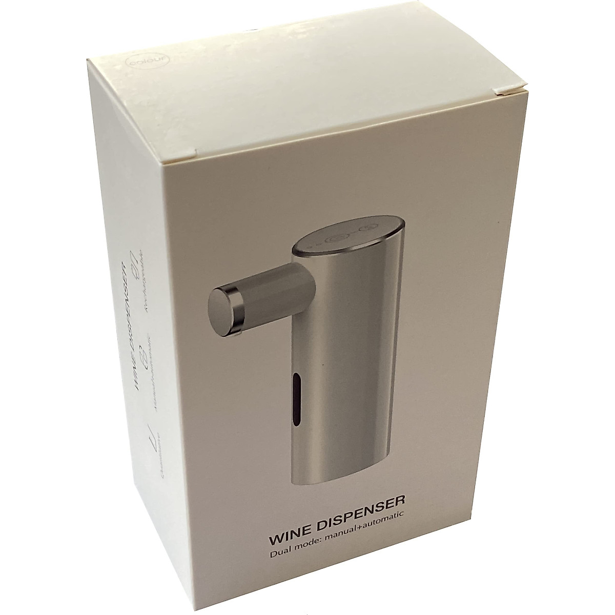 The Osobawares™ Automatic Wine and Spirits Dispenser | Wine Aerator | Cordless Design with Volume Control