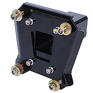 ECOTRIC Trailer Receiver Hitch 2" Bolt On Compatible with Polaris RZR XP 4 1000 Razor 3000lbs
