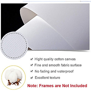 MentCh Canvas Prints Wall Art 5 Piece canvas Pictures Paintings 5 panel Canvas wall art 5 Pieces Road Sunset Landscape Posters and Prints HD Modular Pictures for Home Mordern Decor-Unframe