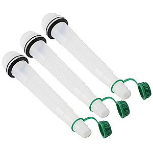 3 Sets of Replacement Gas Can Fuel Spout Cap Kit Garden Industrial Machinery Refuel Tool(1L)
