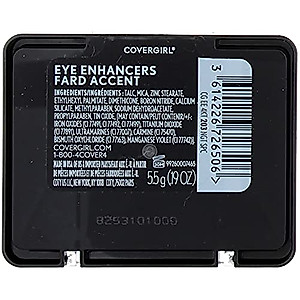 COVERGIRL Eye Enhancers Eyeshadow Kit, Negative Space, 4 Colors