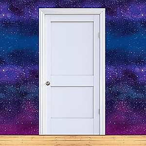 Galaxy Wall Backdrop Photo Booth Beistle Printed Plastic Cosmic Galaxy Backdrop Wall Décor Space Theme Photo Background Birthday Party Supplies