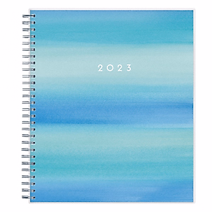 Blue Sky 2023 Monthly Planner, January - December, 8" x 10", Frosted Cover, Wirebound, Chloe (140194)