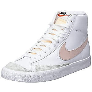 Nike Women's Gymnastics Shoes, White Pink Oxford Black Summit White, 6.5 AU