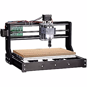 Genmitsu CNC MDF GRID Spoilboard for 3018 CNC Router Machine, Compatible with 3018-PRO/ 3018-PROVer/ 3018PROVer Mach3, 300 x 180 x 12mm (11-4/5''x 7''x 1/2''), M6 Holes (6mm), Screws and Nuts Included