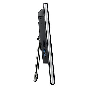 Shuttle XPC AIO X50V8 Black Embedded Intel Celeron 5205U All-in-One Barebone PC, Fanless, IP54 Certified, VESA Compatible, No RAM, No HDD/SSD, No OS