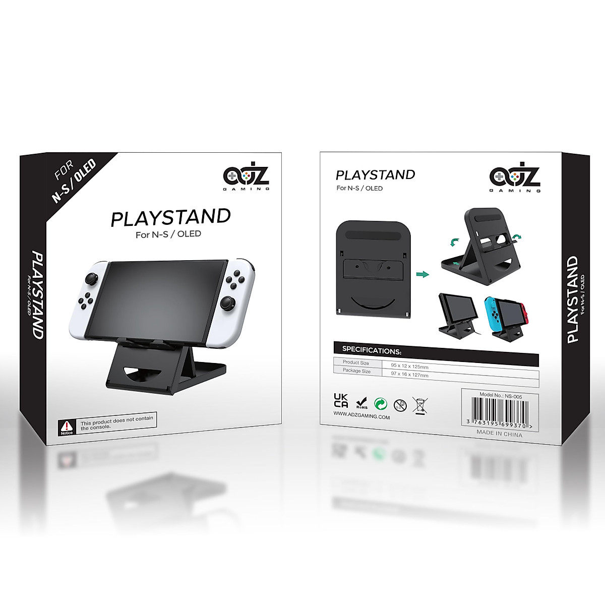 ADZ Switch Stand, Adjustable Playstand Compatibe with Nintendo Switch ...