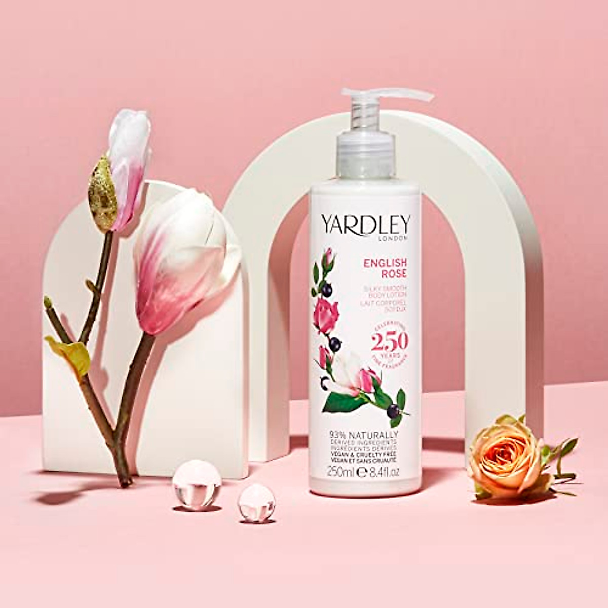 Yardley of London English Rose 8.4 oz Moisturizing Body Lotion