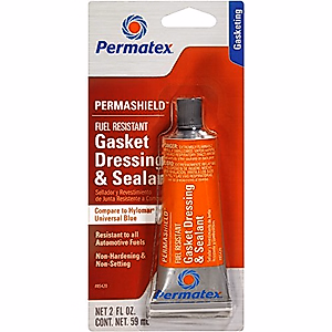 Permatex 85420 2 Pack 2 oz. PermaShield Fuel Resistant Gasket Dressing and Flange Sealant